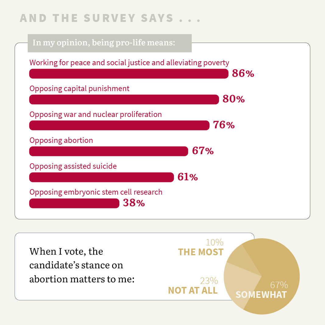 For many U.S. Catholics, justice issues involve pro-life values - U.S ...