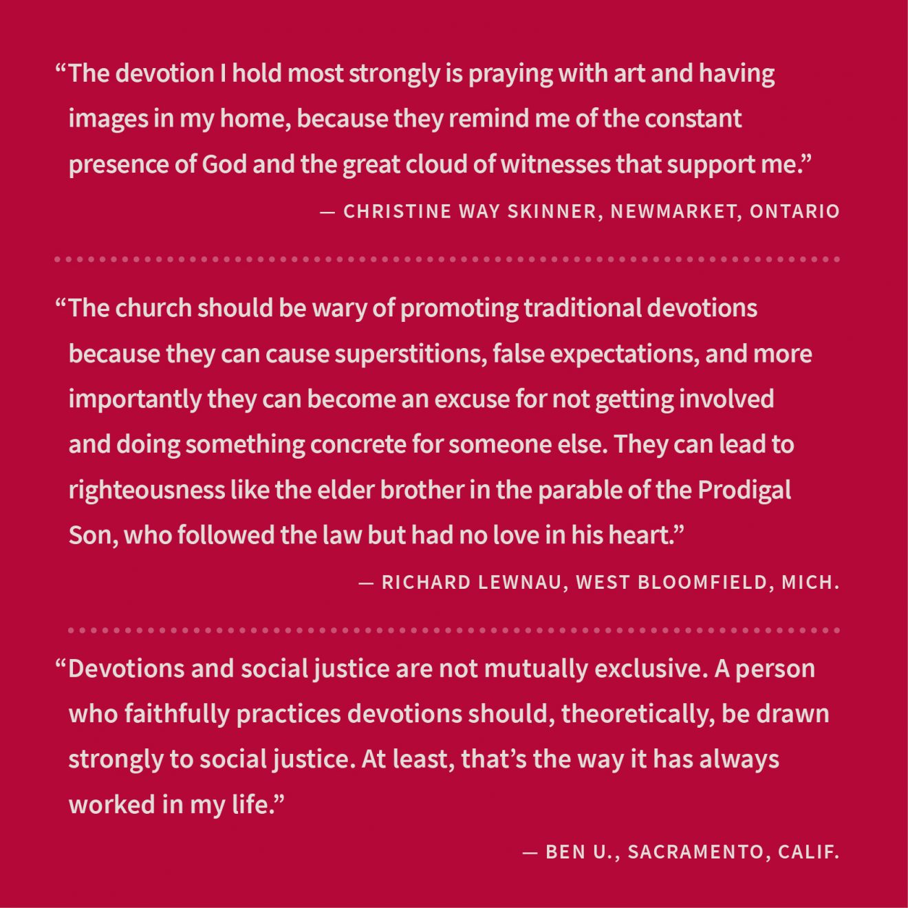 Personal devotions can guide us to God - U.S. Catholic