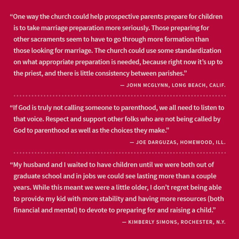 Childless couples deserve more support from the church - U.S. Catholic