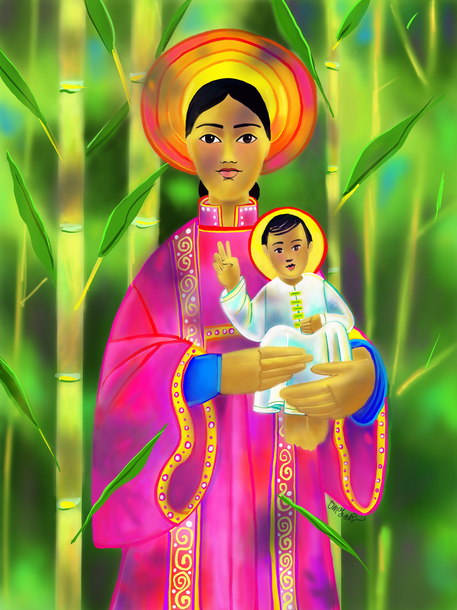 A new illustrated book celebrates Madonnas of color - U.S. Catholic