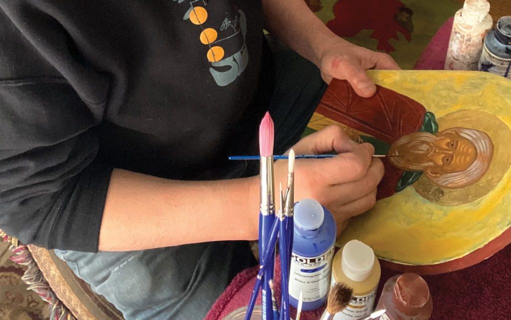 Painting an icon is a form of prayer - U.S. Catholic