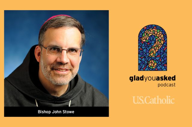 Why do bishops wear a hat and carry a stick? - U.S. Catholic